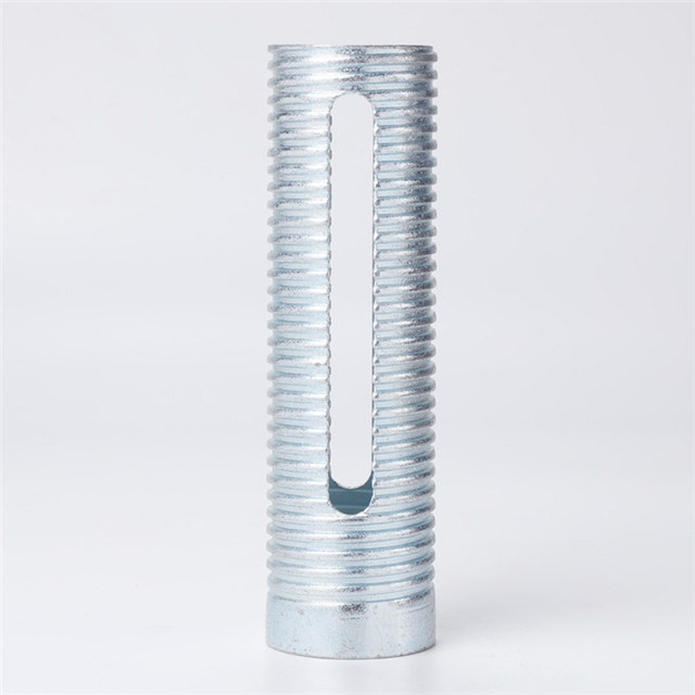 Korea Type Steel Scaffolding Prop Sleeve Machine Threaded Shoring