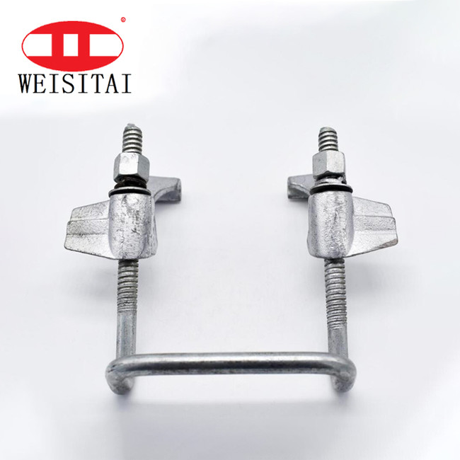 Timber Beam Clamp Concrete Formwork Components Galvanized Q235