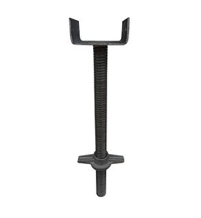 600mm Painted Base Screw Jack Scaffold U Heads