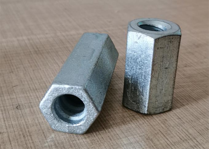 Weldable Galvanised 16mm Hexagonal Tie Rod Nut