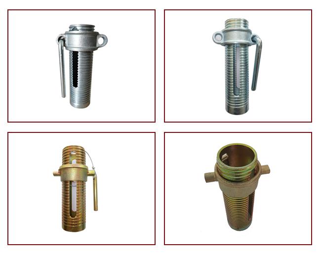 Korea type steel Machine threaded shoring Prop sleeve for scaffolding