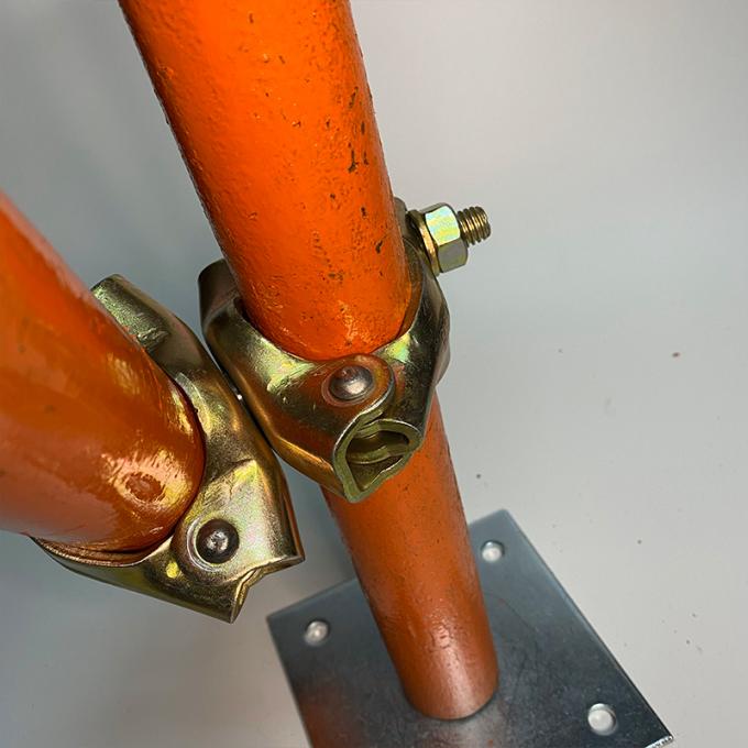 2.8mm 48.6*48.6MM JIS Standard Swivel Clamp Scaffolding