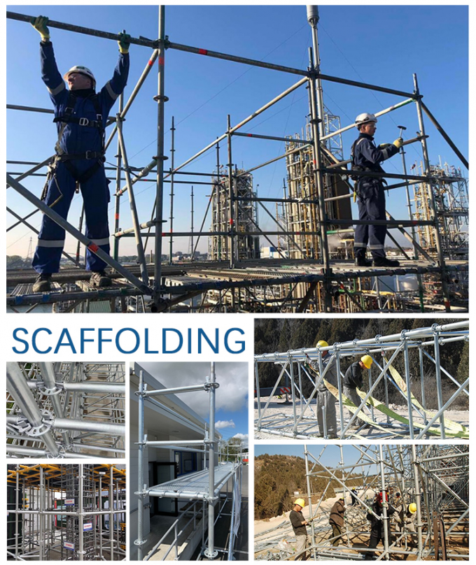 Q345 Steel 160KN Layer Scaffolding System Ring Lock Scaffolding Parts