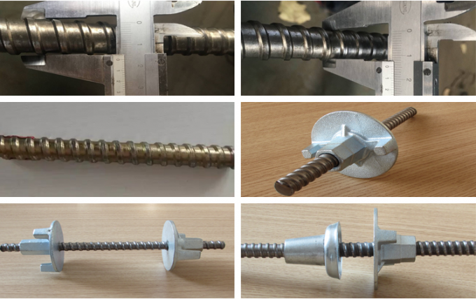 Waterstop Formwork Tie Rod System 16mm Scaffolding Spare Parts