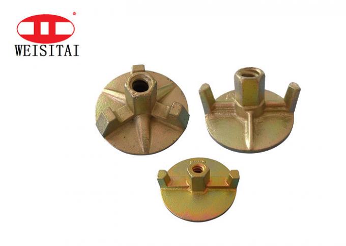 D17 Galvanized Anchor Formwork Tie Nut For Construction Formwork Tie Rod